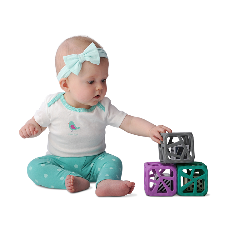 Chew Cube - Purple – Malarkey Kids